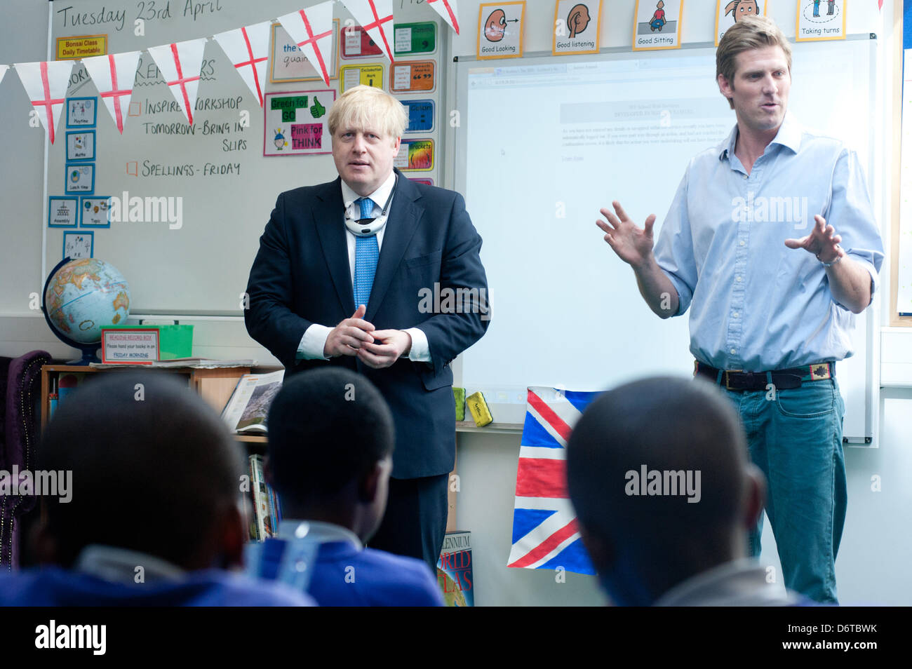 Boris johnson young at school hi-res stock photography and images - Alamy