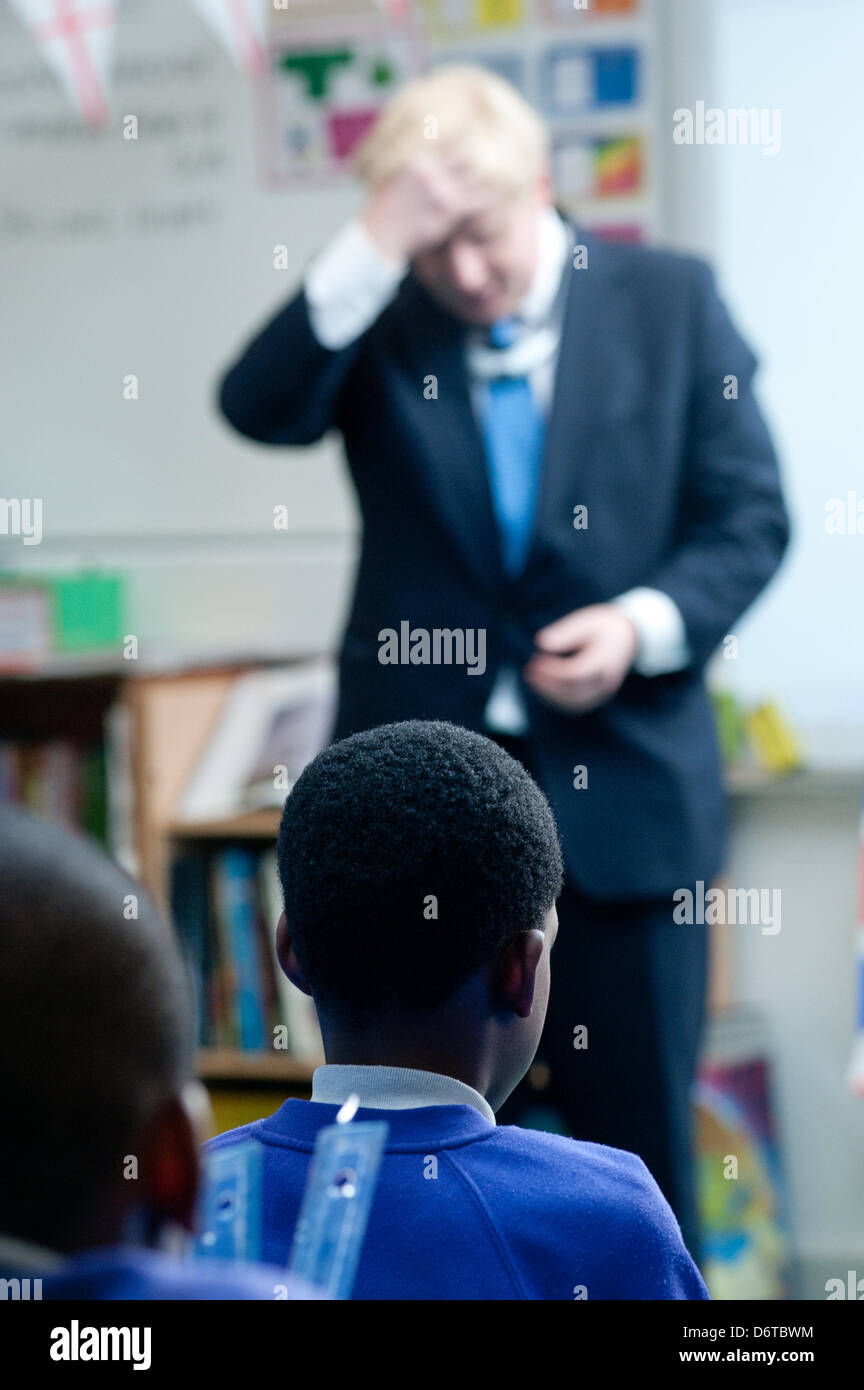 Boris johnson young at school hi-res stock photography and images - Alamy