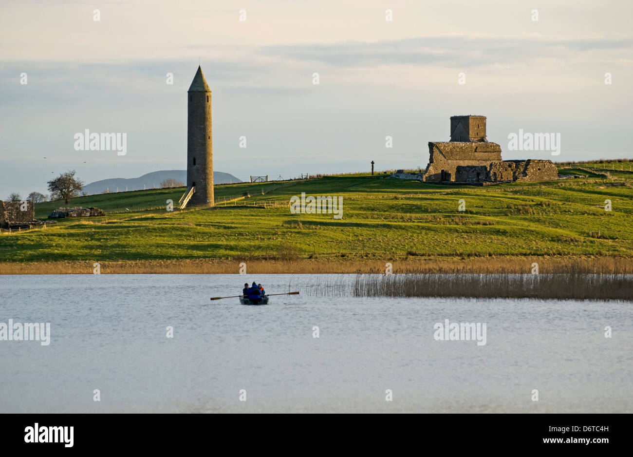 Devenish island tower hi-res stock photography and images - Alamy