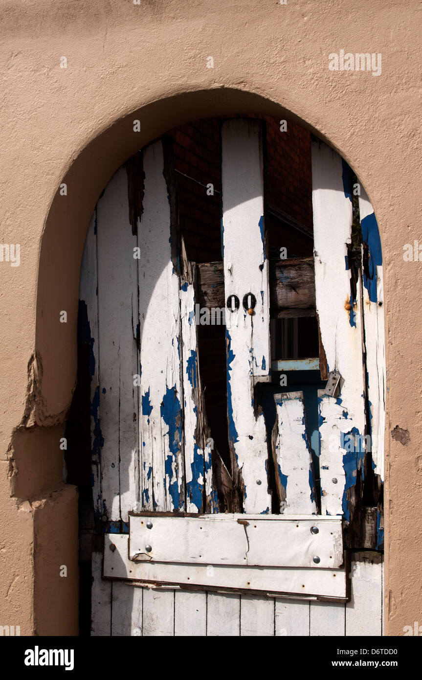 Broken door hi-res stock photography and images - Alamy