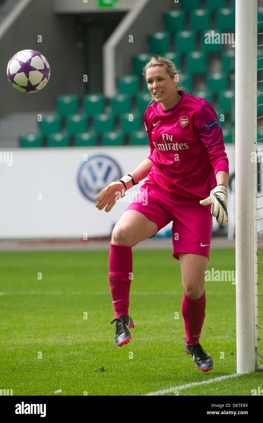 Emma byrne arsenal 2013 hi-res stock photography and images - Alamy