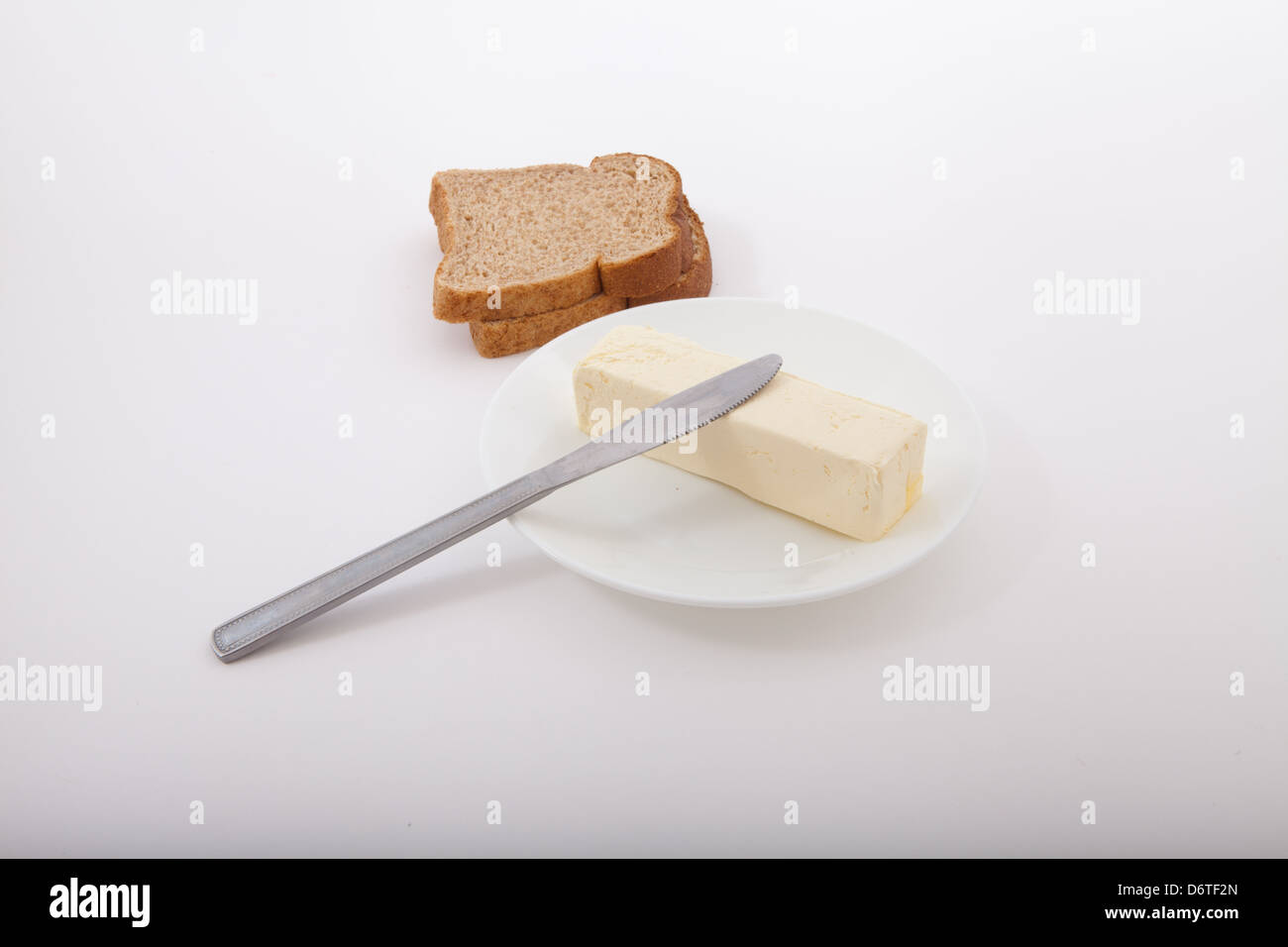 White bread and butter hi-res stock photography and images - Alamy