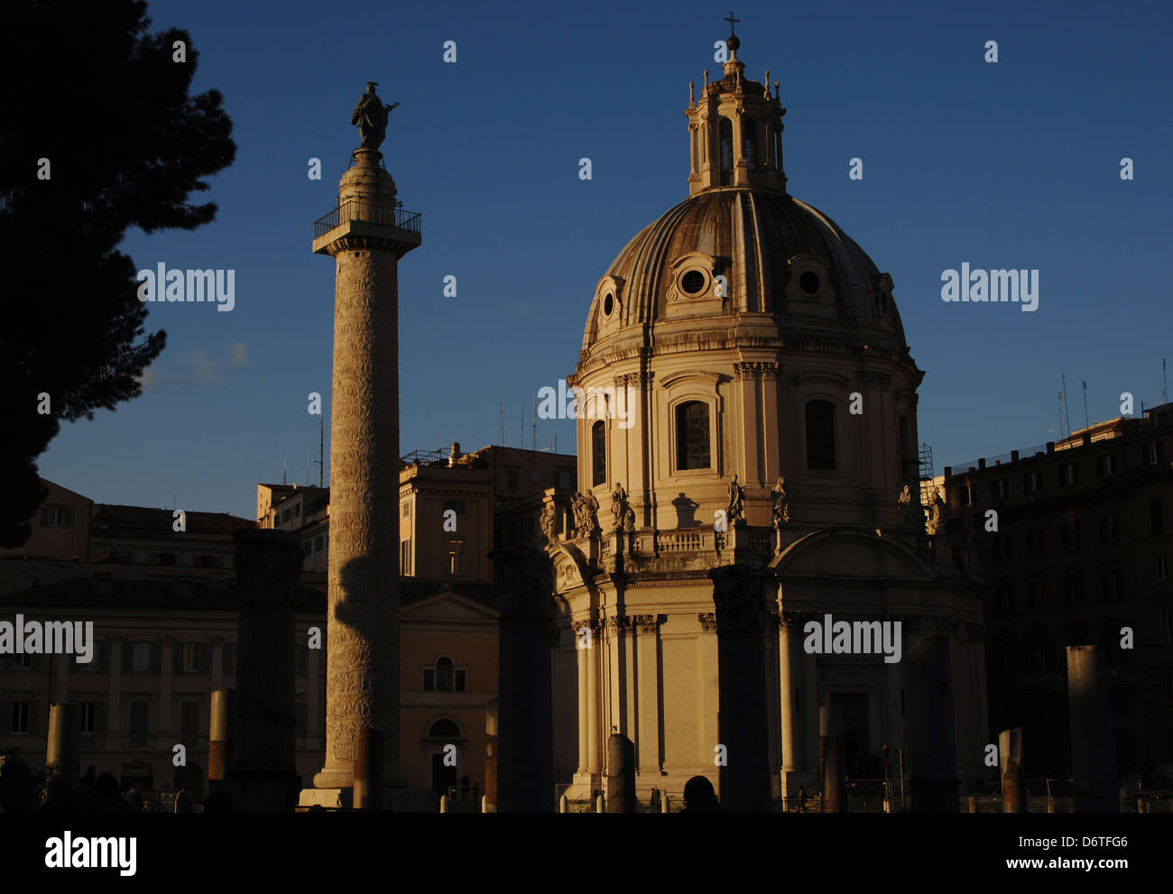 Italy. Rome. Church of the Most Holy Name of Mary. 18th century. First ...