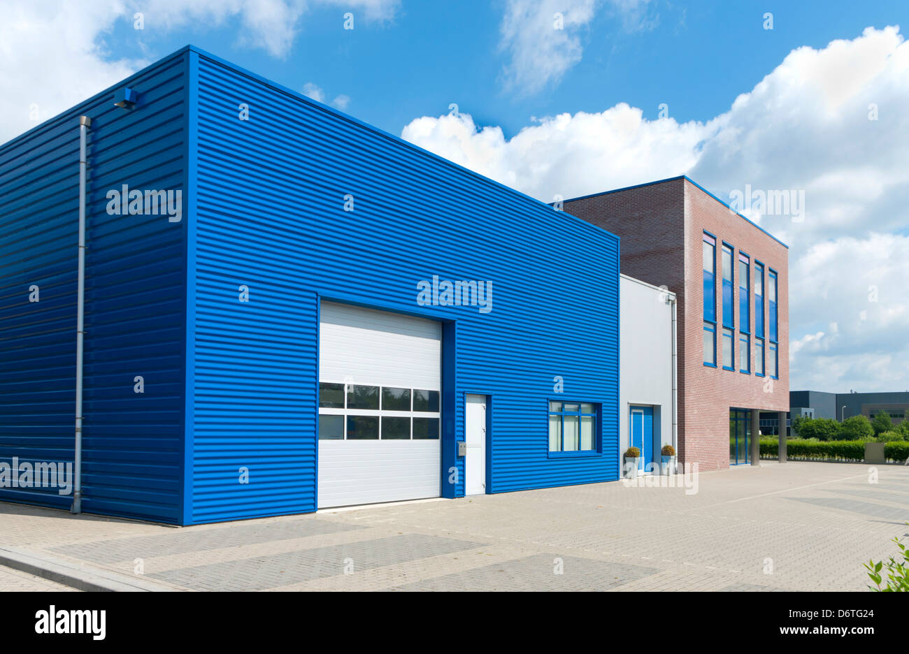 Modern Factory Facade Design