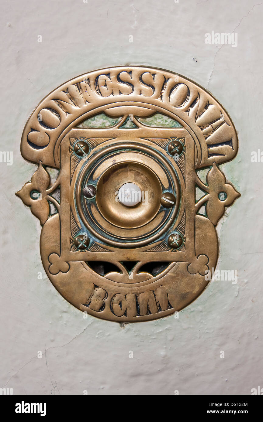 Catholic priest confession hi-res stock photography and images - Alamy