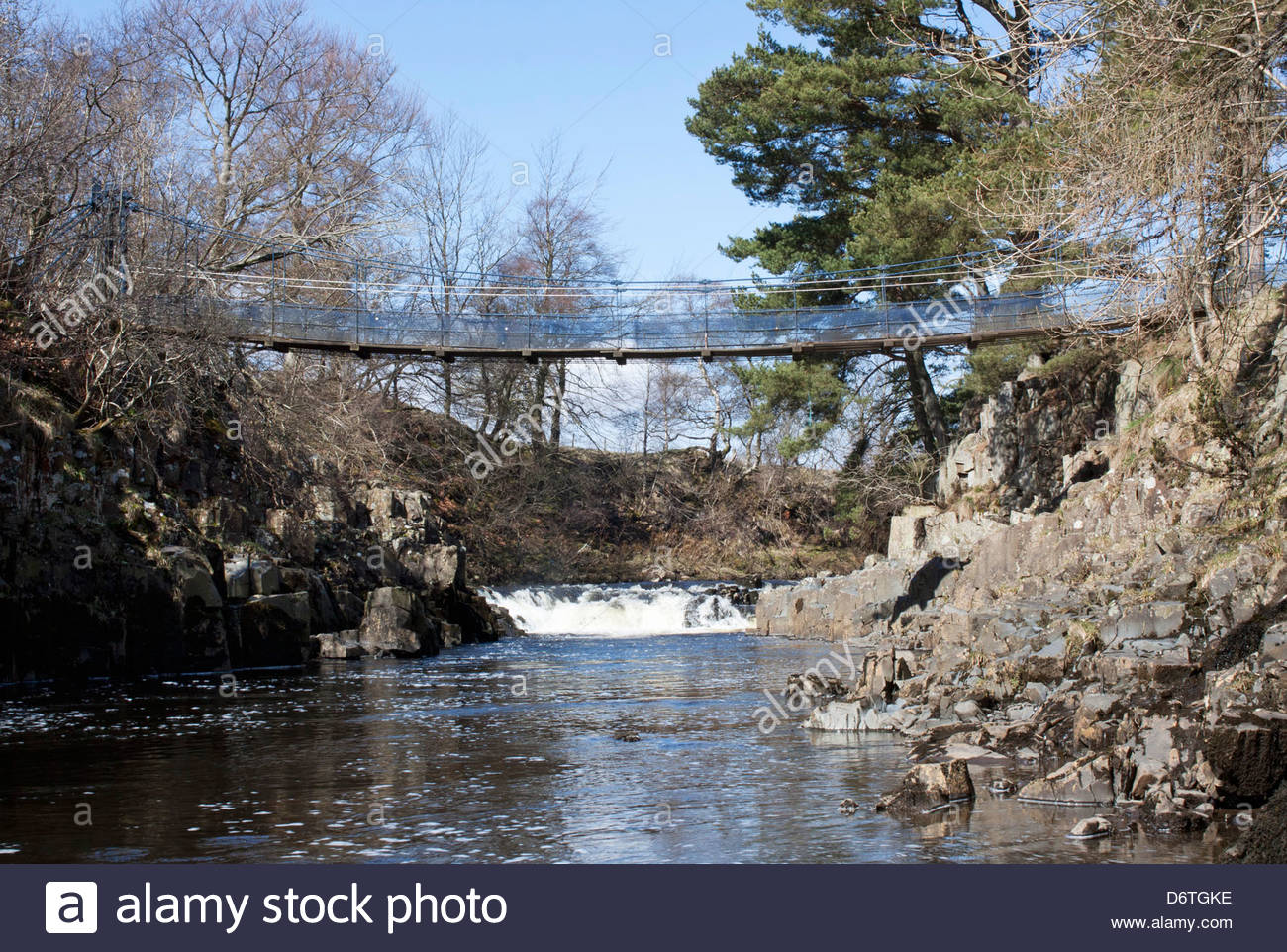 Wynch Bridge Teesdale Stock Photos & Wynch Bridge Teesdale Stock Images ...