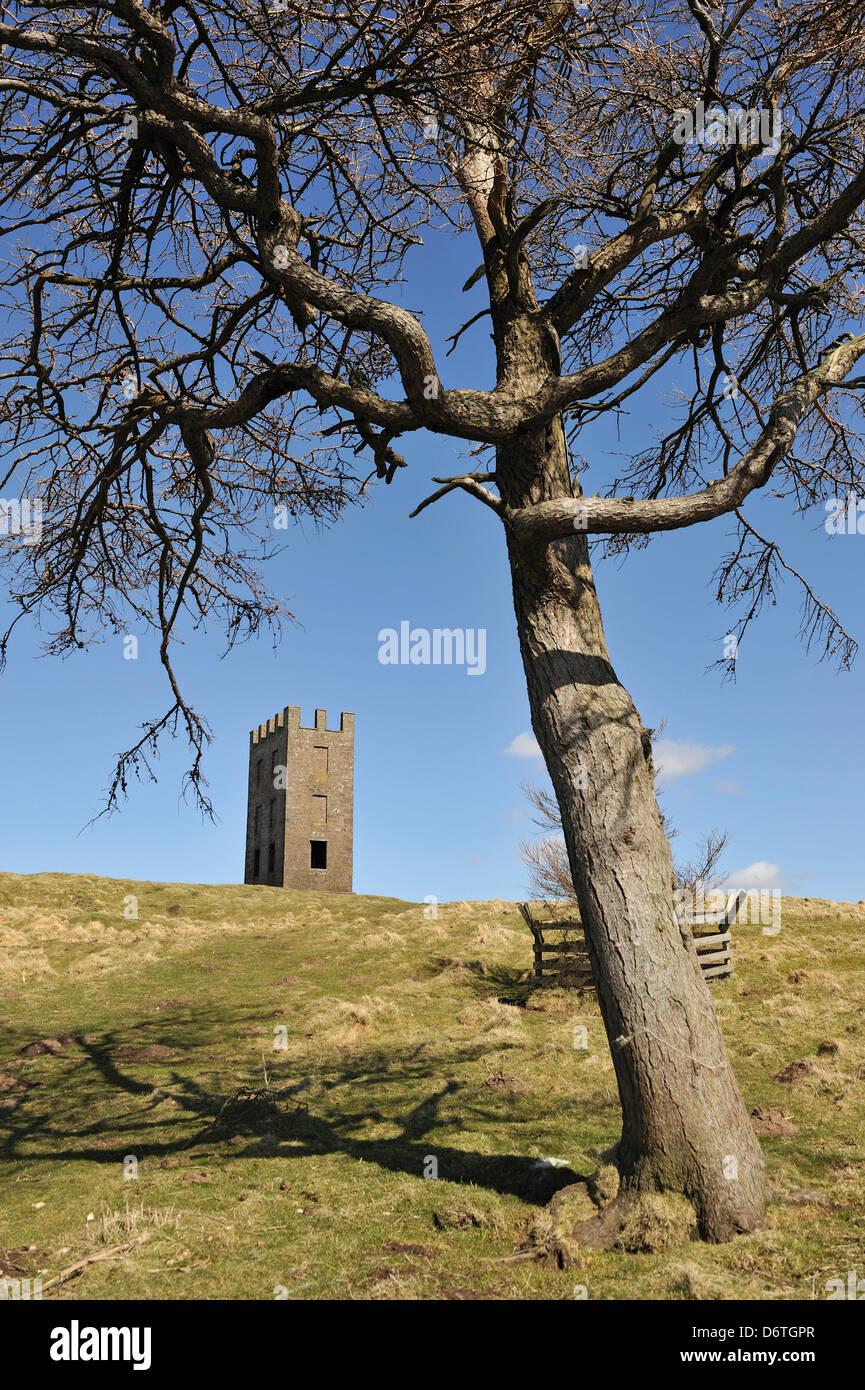Kinpurney Tower, Newtyle, Angus, Scotland, UK Stock Photo - Alamy