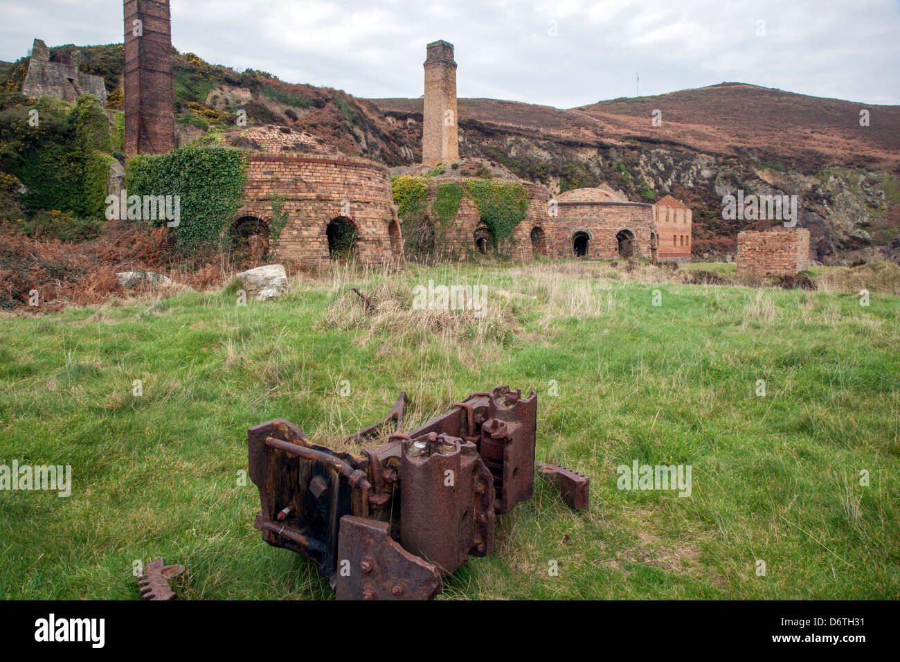 Porth Wen Old Brickworks Anglesey North Wales bricks kilns ovens old ...