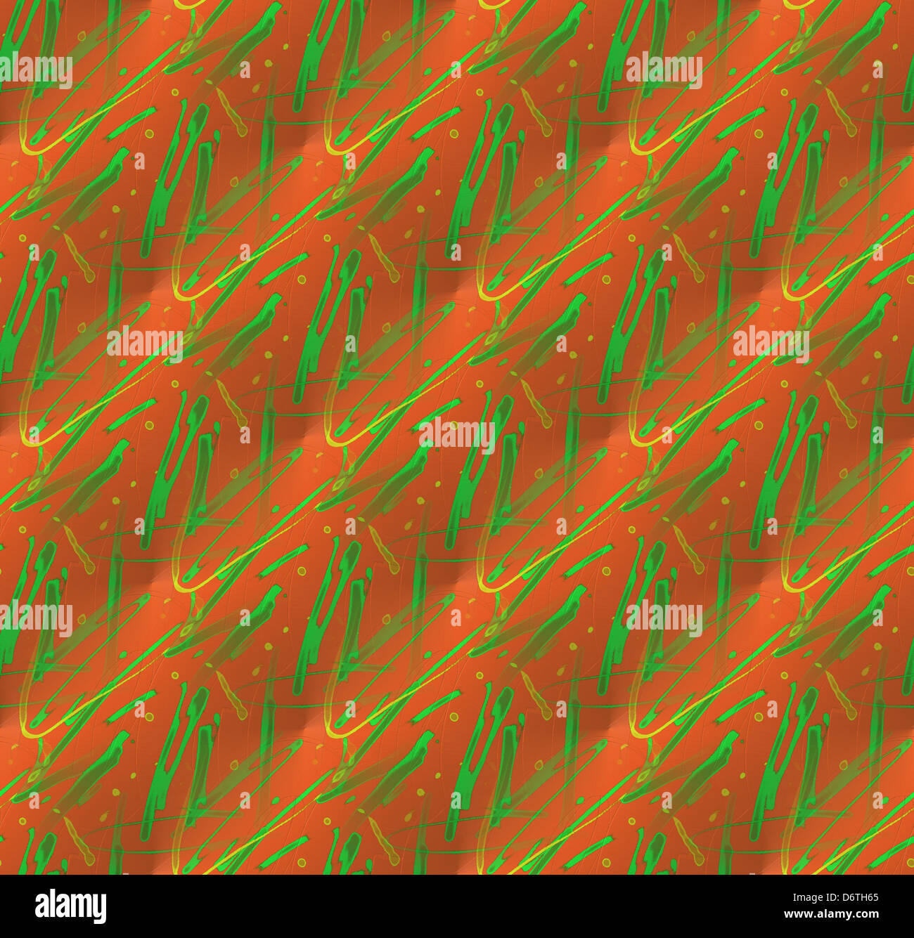 Orange green pattern as seamless tileable texture Stock Photo - Alamy