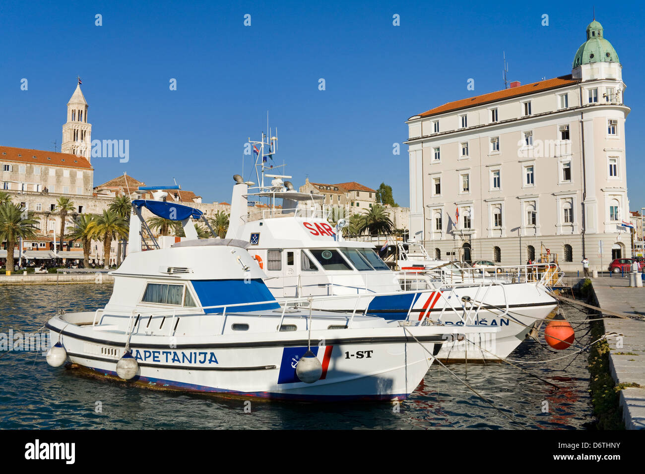 Ferry dock in Split, Croatia, Europe Stock Photo - Alamy
