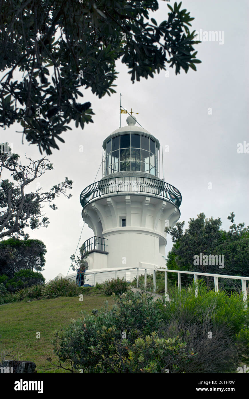 Seal Rocks Lighthouse Stock Photo - Alamy