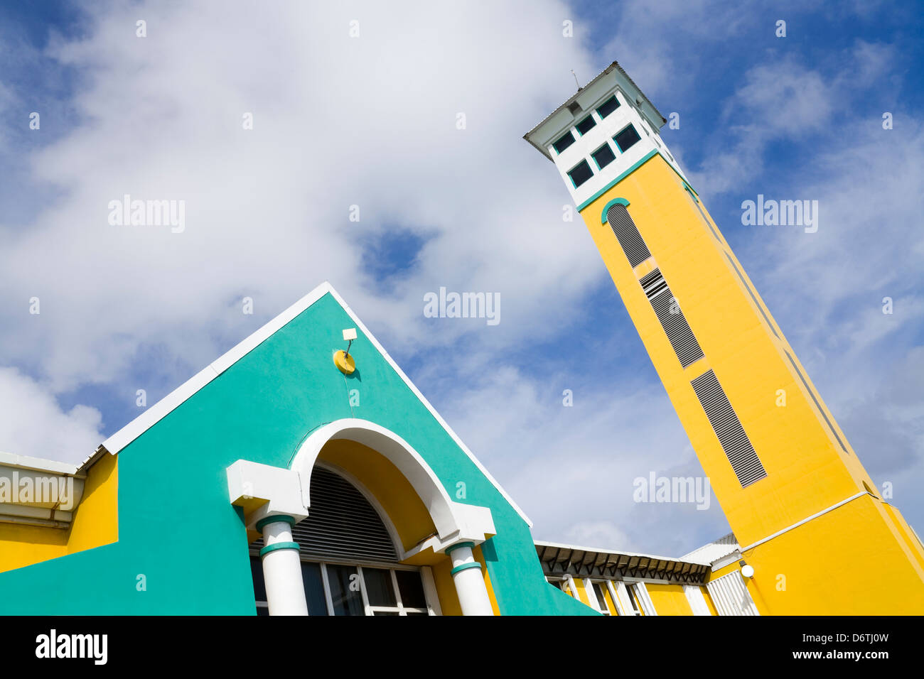 Low angle view of the Port Authority Building, Nassau, New Providence ...