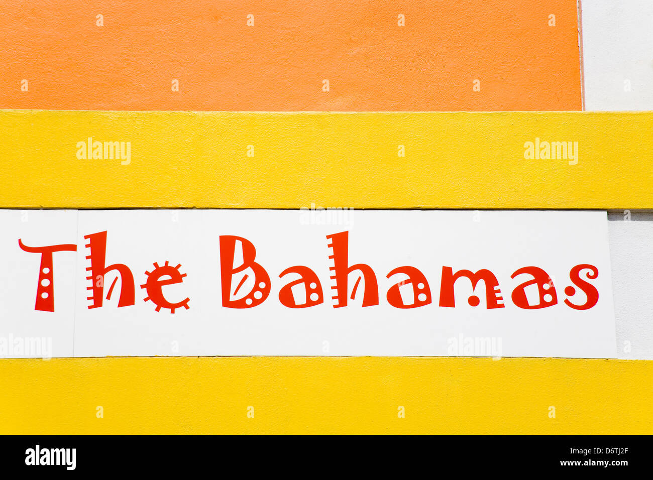 Bahamas sign board hi-res stock photography and images - Alamy
