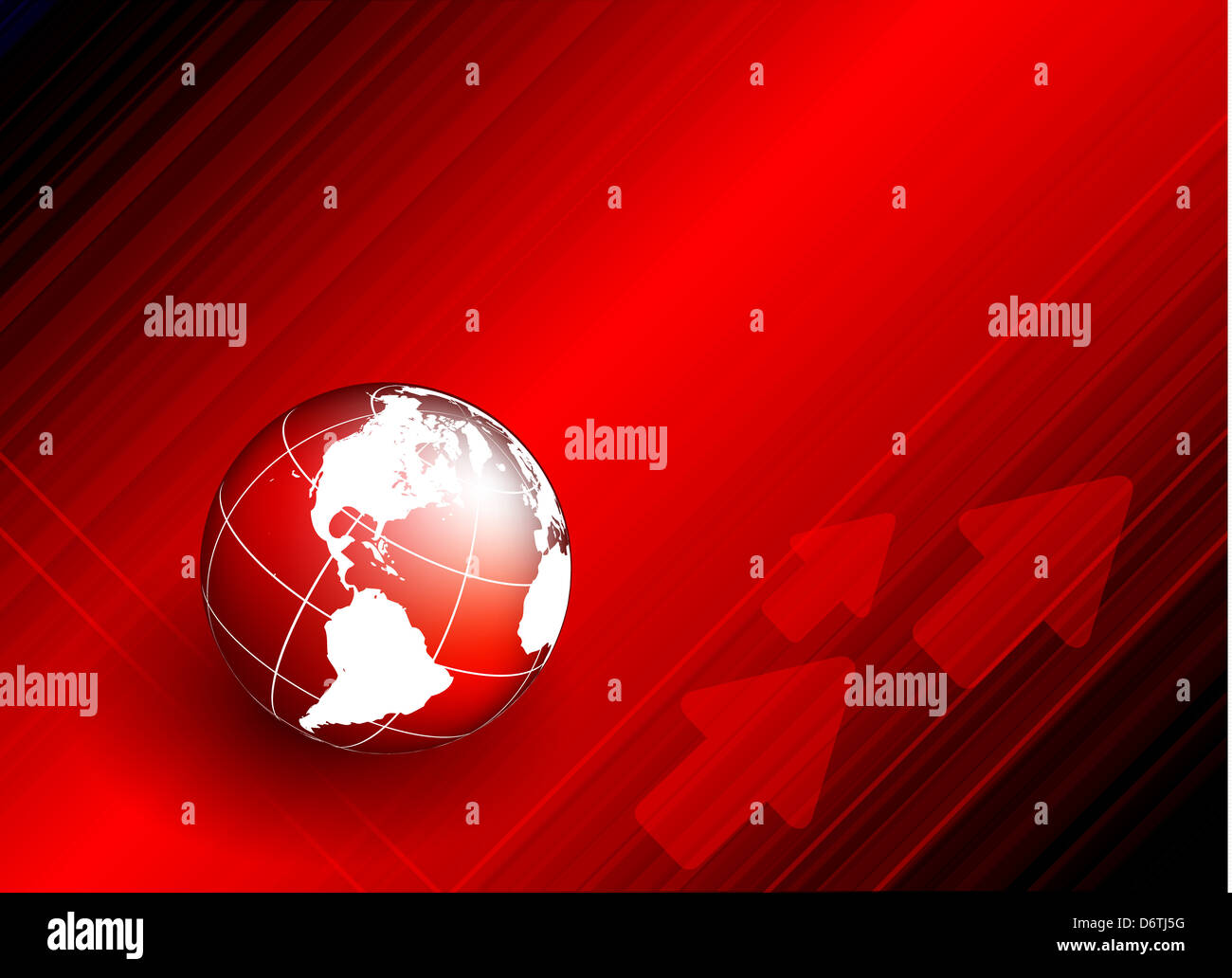 colorful modern world techno backdrop with globe Stock Photo - Alamy
