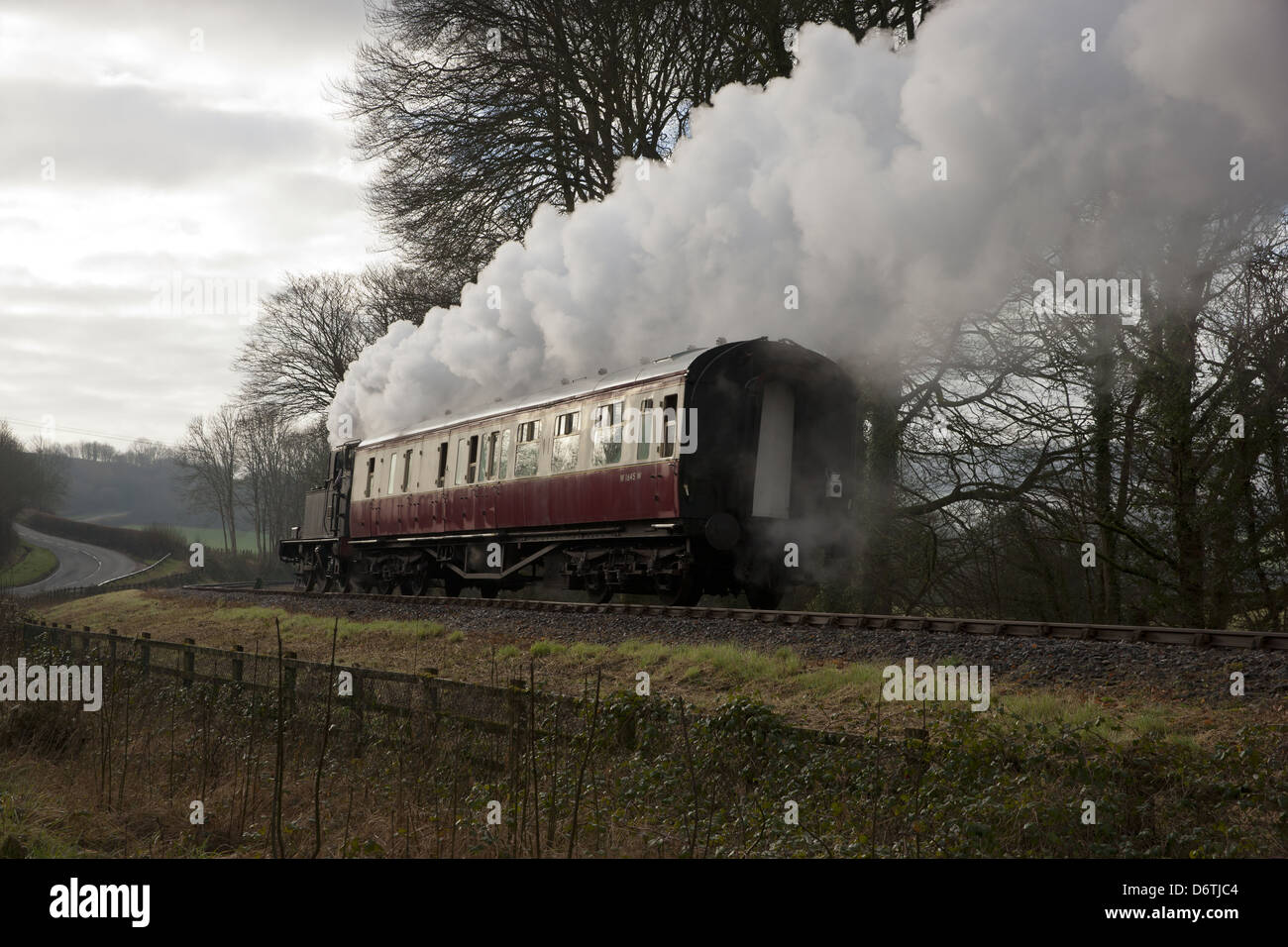 South Devon Steam Railway Stock Photo - Alamy