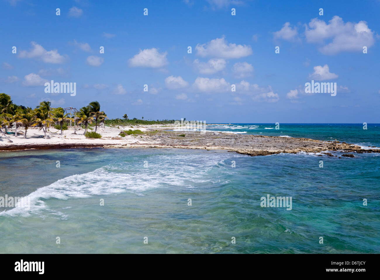 Mexico, Costa Maya coastline, Quintana Roo Stock Photo - Alamy