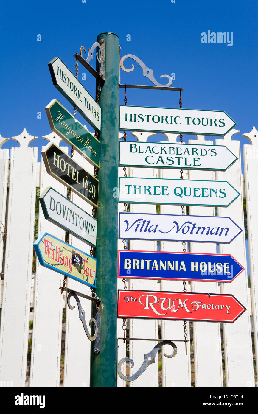 St thomas caribbean sign hi-res stock photography and images - Alamy