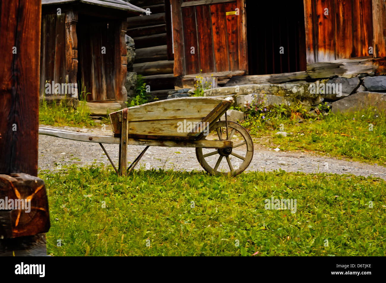Wheelbarrow buildings hi-res stock photography and images - Alamy