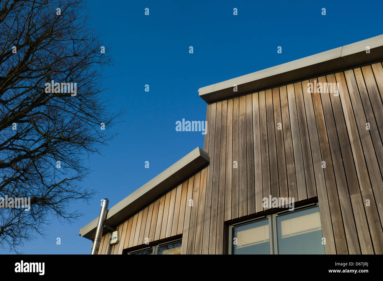 House wood cladding hi-res stock photography and images - Alamy
