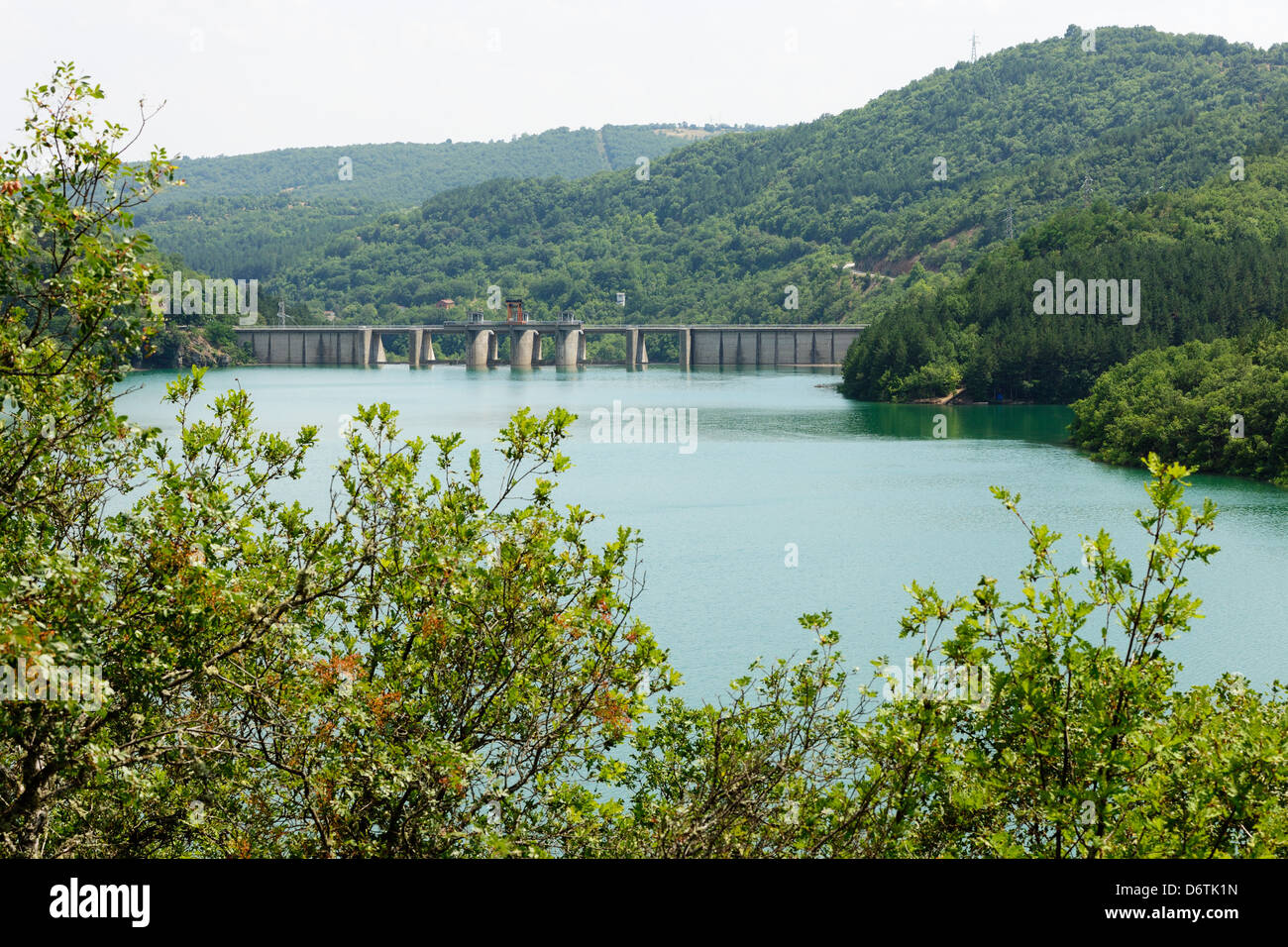 Barrage dam lake landscape hi-res stock photography and images - Alamy