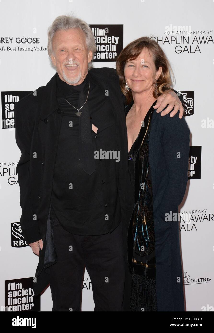 New York, USA. April 22, 2013Kris Kristofferson, Lisa Kristofferson at ...