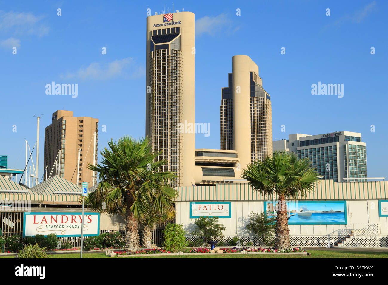 Buildings in a city, Corpus Christi, Texas, USA Stock Photo - Alamy