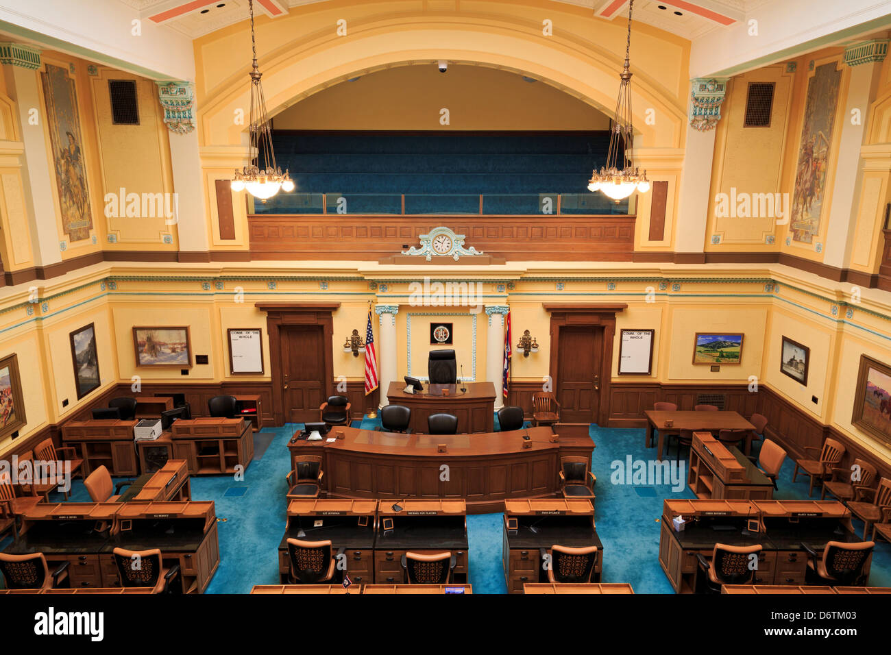 Senate chamber us capitol desk hi-res stock photography and images - Alamy