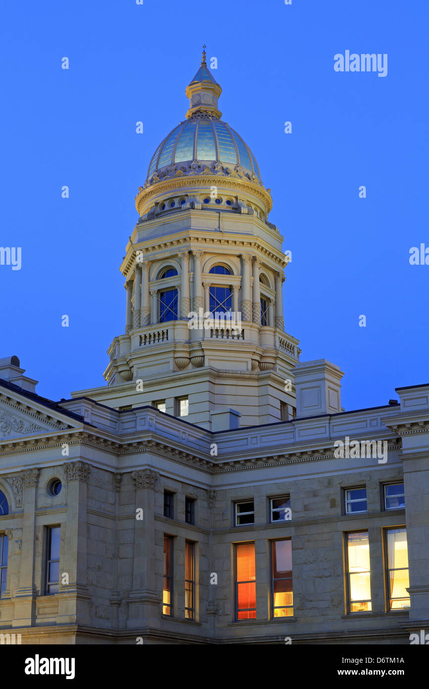 USA, Wyoming, Cheyenne, State Capitol Stock Photo - Alamy