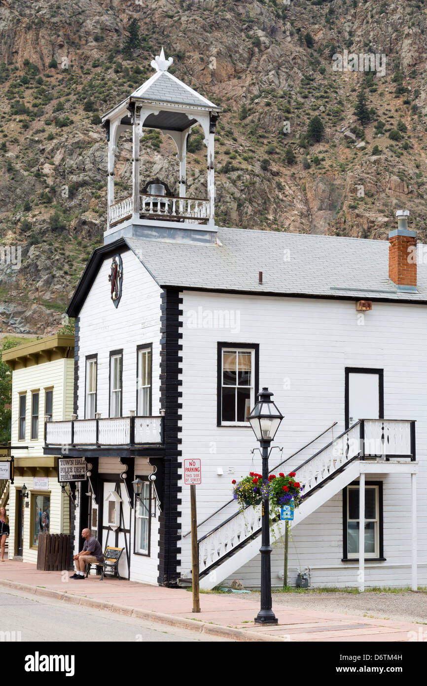 USA, Colorado, Georgetown, Town Hall Stock Photo - Alamy