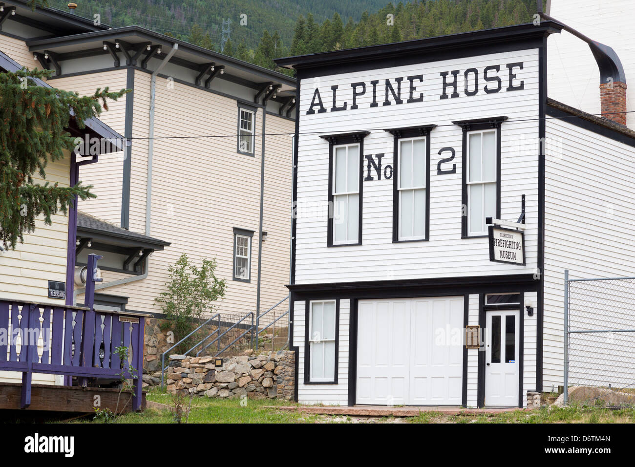 USA, Colorado, Georgetown, Fire House Museum Stock Photo - Alamy
