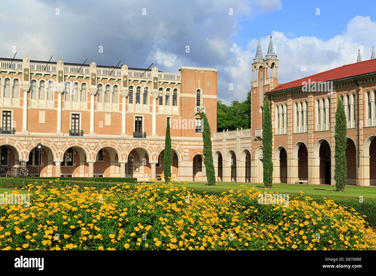 USA, Texas, Houston, Rice University, Uptown District Stock Photo - Alamy
