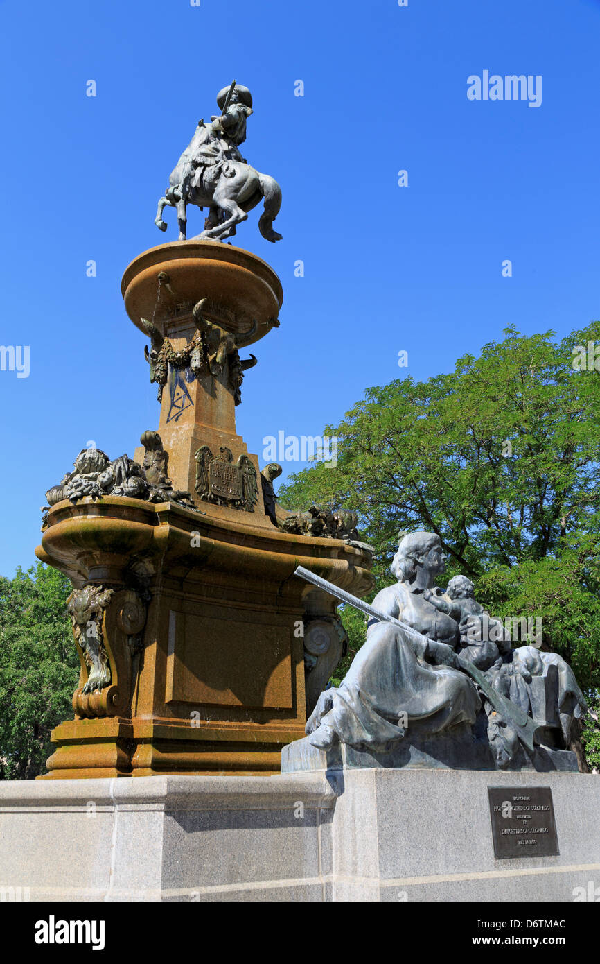 USA, Colorado, Denver, Pioneer Monument Stock Photo - Alamy