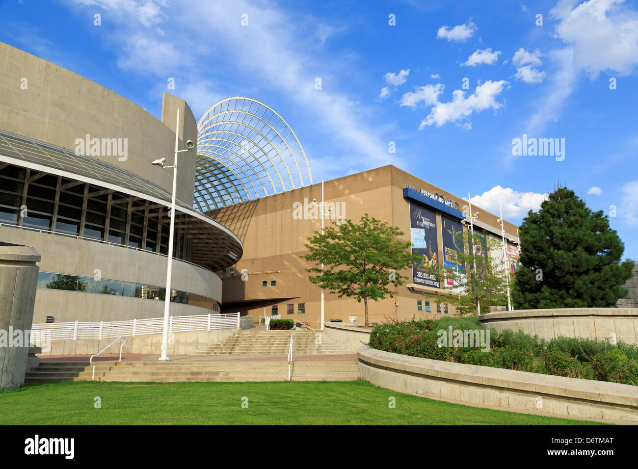 Denver performing arts complex hi-res stock photography and images - Alamy