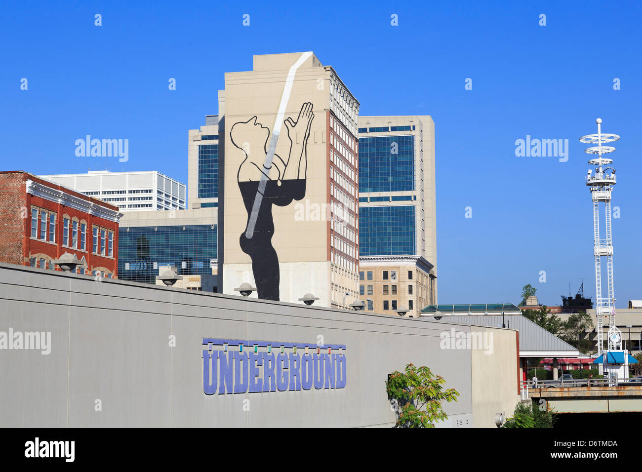 USA, Georgia, Atlanta, Underground Atlanta Stock Photo - Alamy