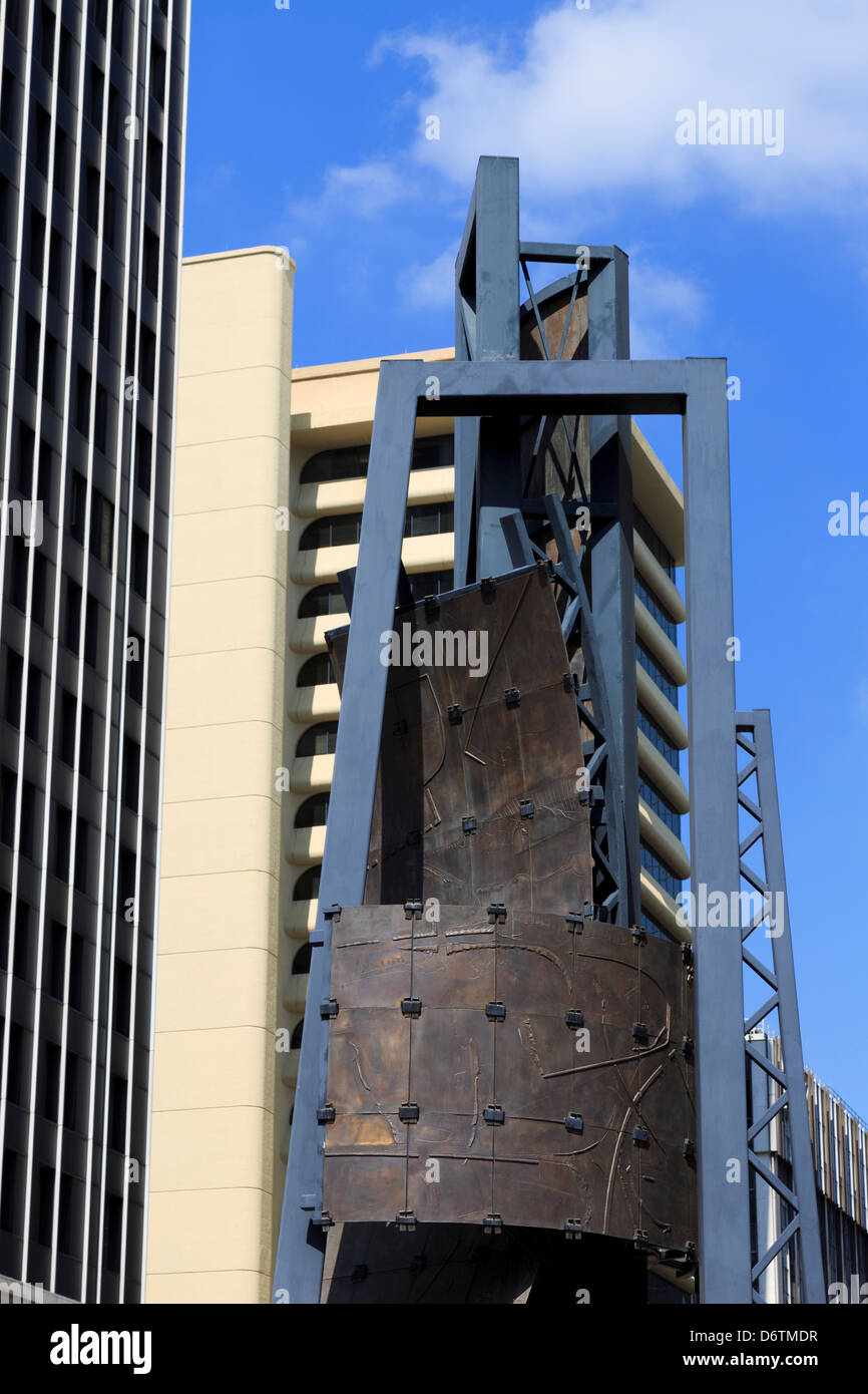 USA, Georgia, Atlanta, Five Points Monument Stock Photo - Alamy