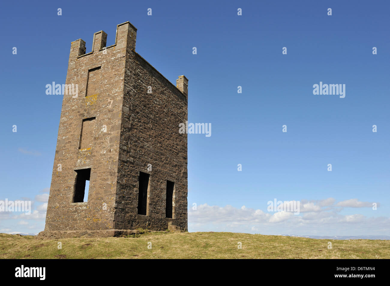 Kinpurney Tower, Newtyle, Angus, Scotland, UK Stock Photo - Alamy