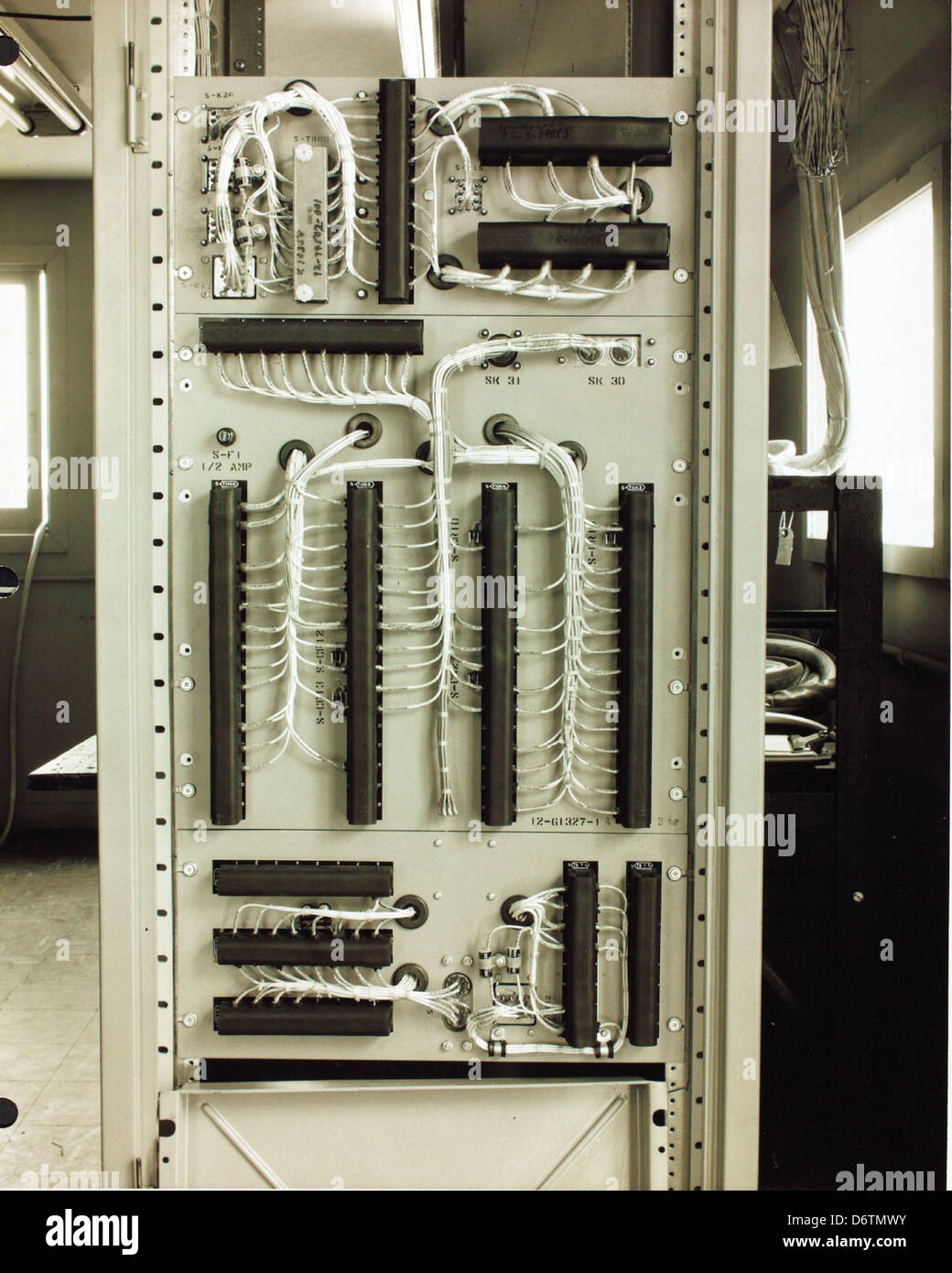 This image shows ground support equipment (GSE) used during the ...