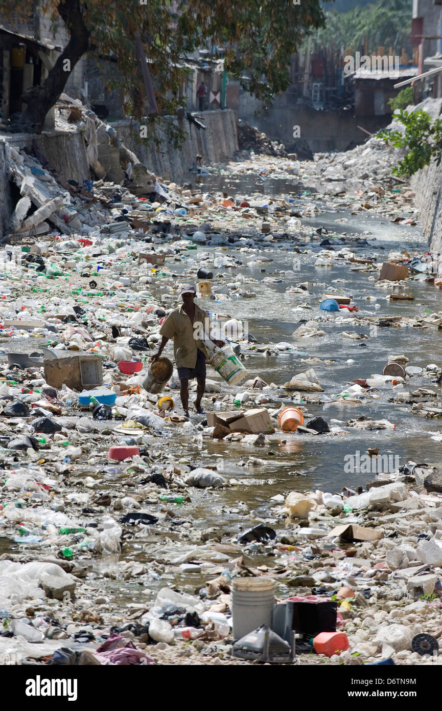Haiti Garbage Rivers Haiti Humanitarians Potential Amidst The