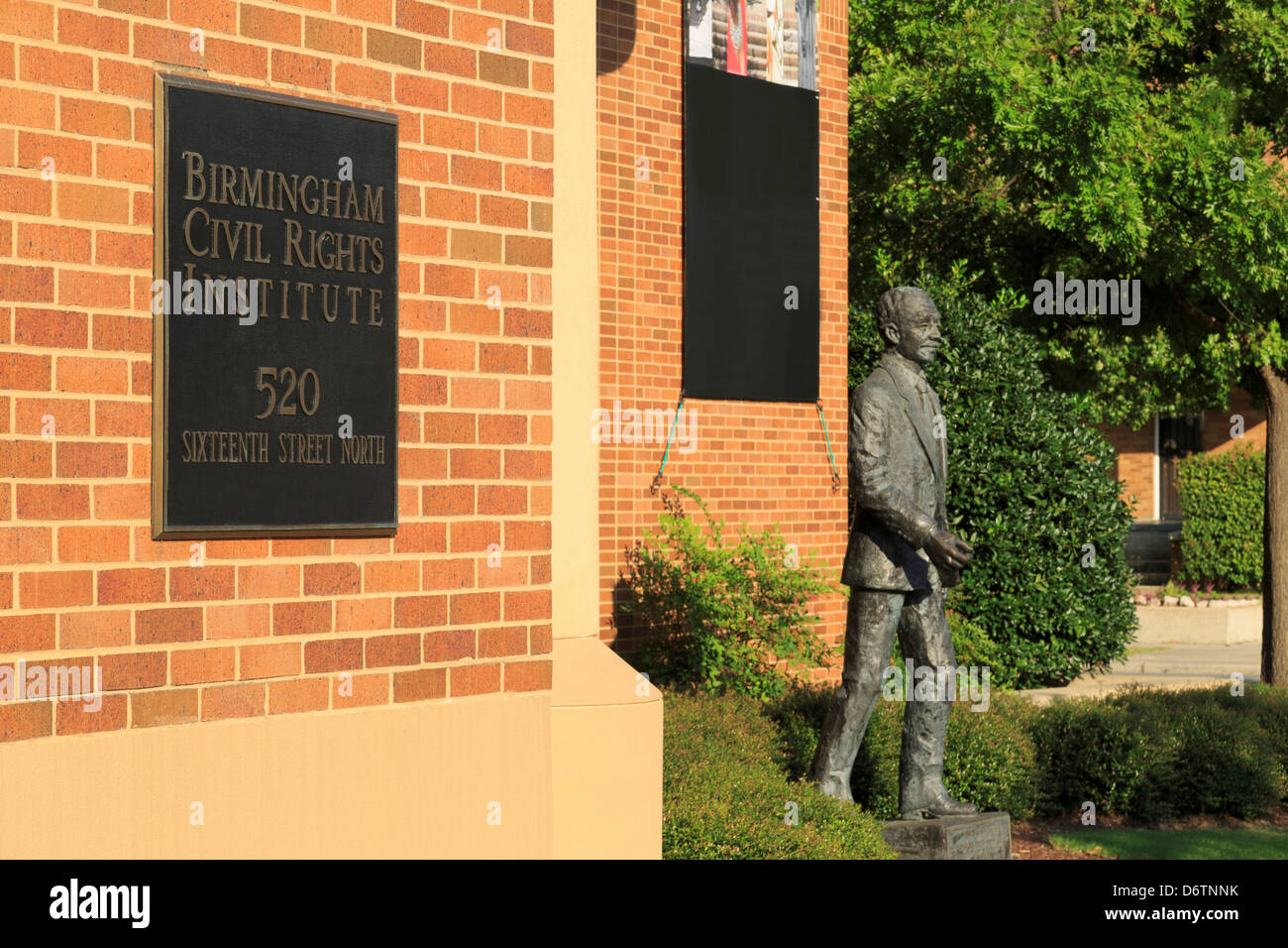 USA, Alabama, Birmingham, Exterior of Civil Rights Institute Stock ...