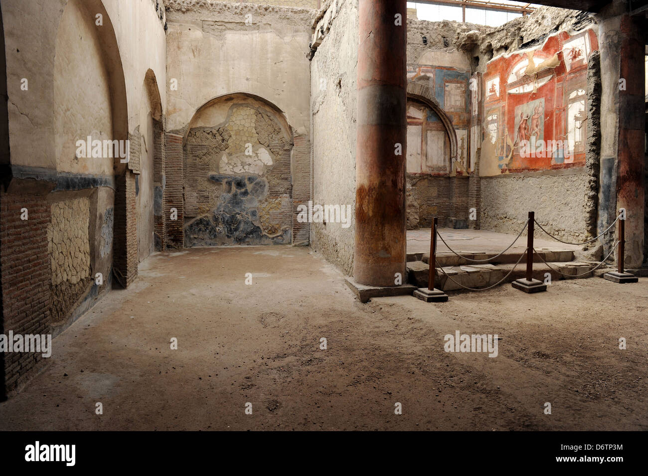 Herculaneum, Bay of Naples, Italy. College of Augustals. Picture by ...