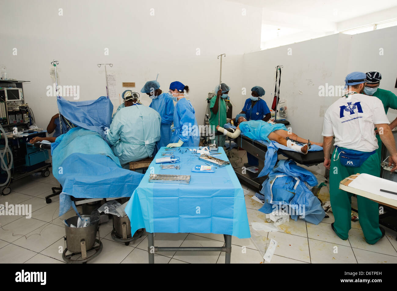 surgery by American doctors after the January 2010 earthquake, General ...