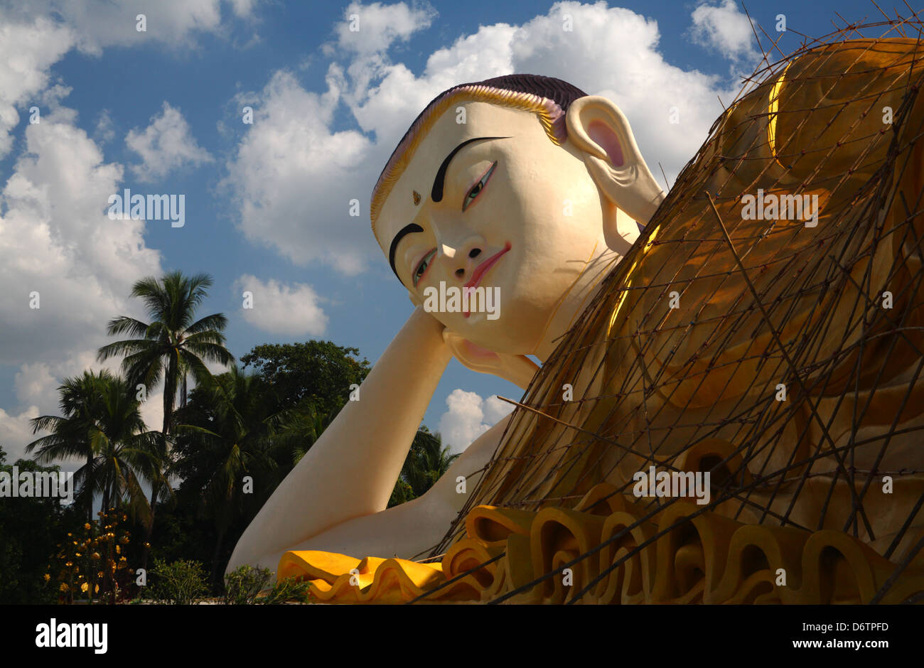 Buddha statue in Myanmar Stock Photo - Alamy