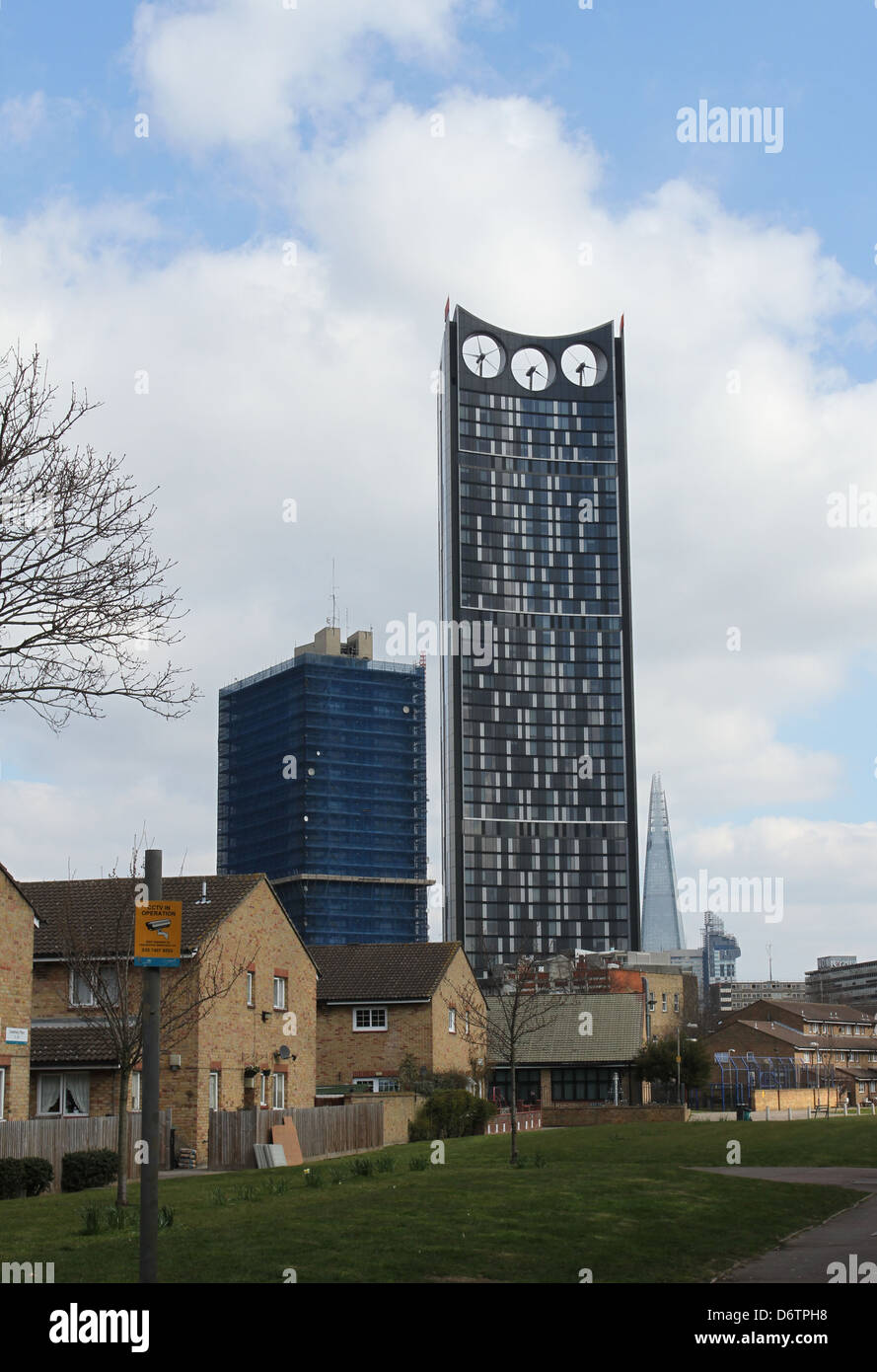 Strata tower London UK April 2013 Stock Photo - Alamy