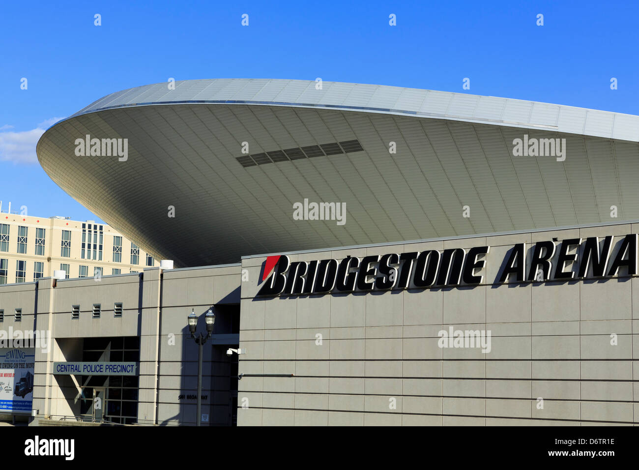 Bridgestone Arena on Broadway Street,Nashville,Tennessee,USA Stock ...