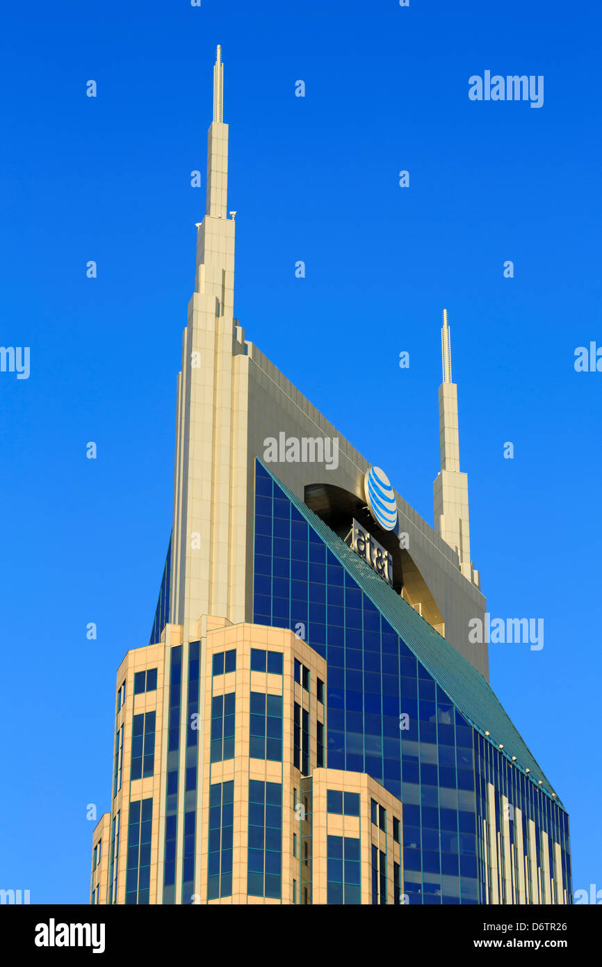 333 Commerce Tower,skyscraper,Nashville,Tennessee,USA Stock Photo - Alamy