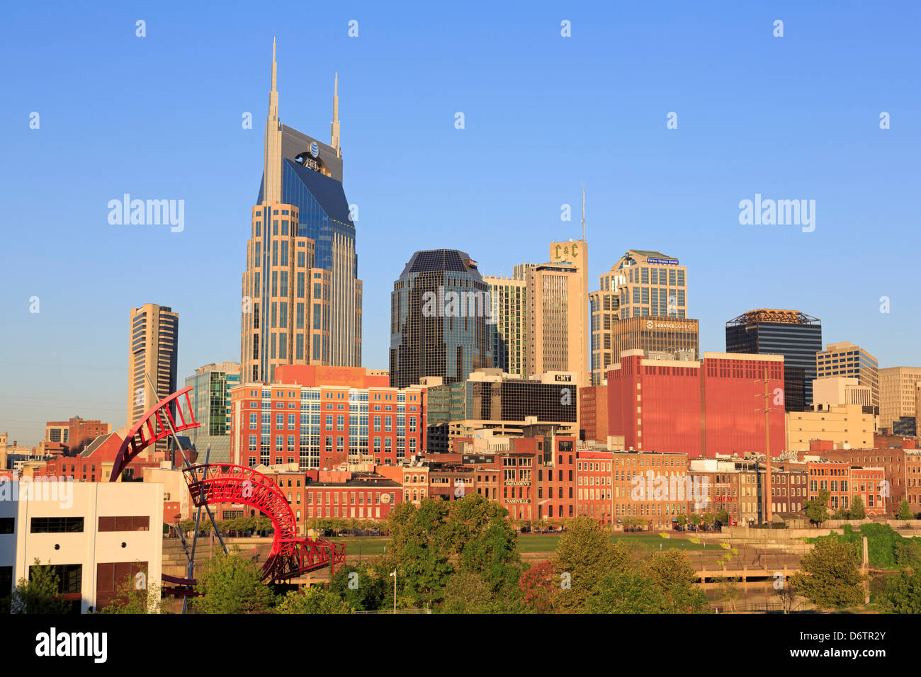 Nashville skyline sunrise hi-res stock photography and images - Alamy