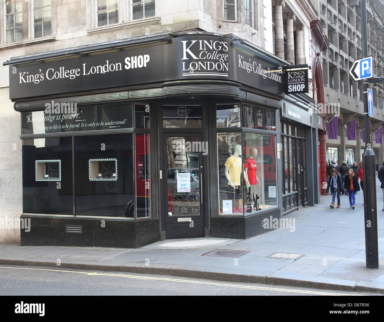 Exterior kings college london shop hi-res stock photography and images ...
