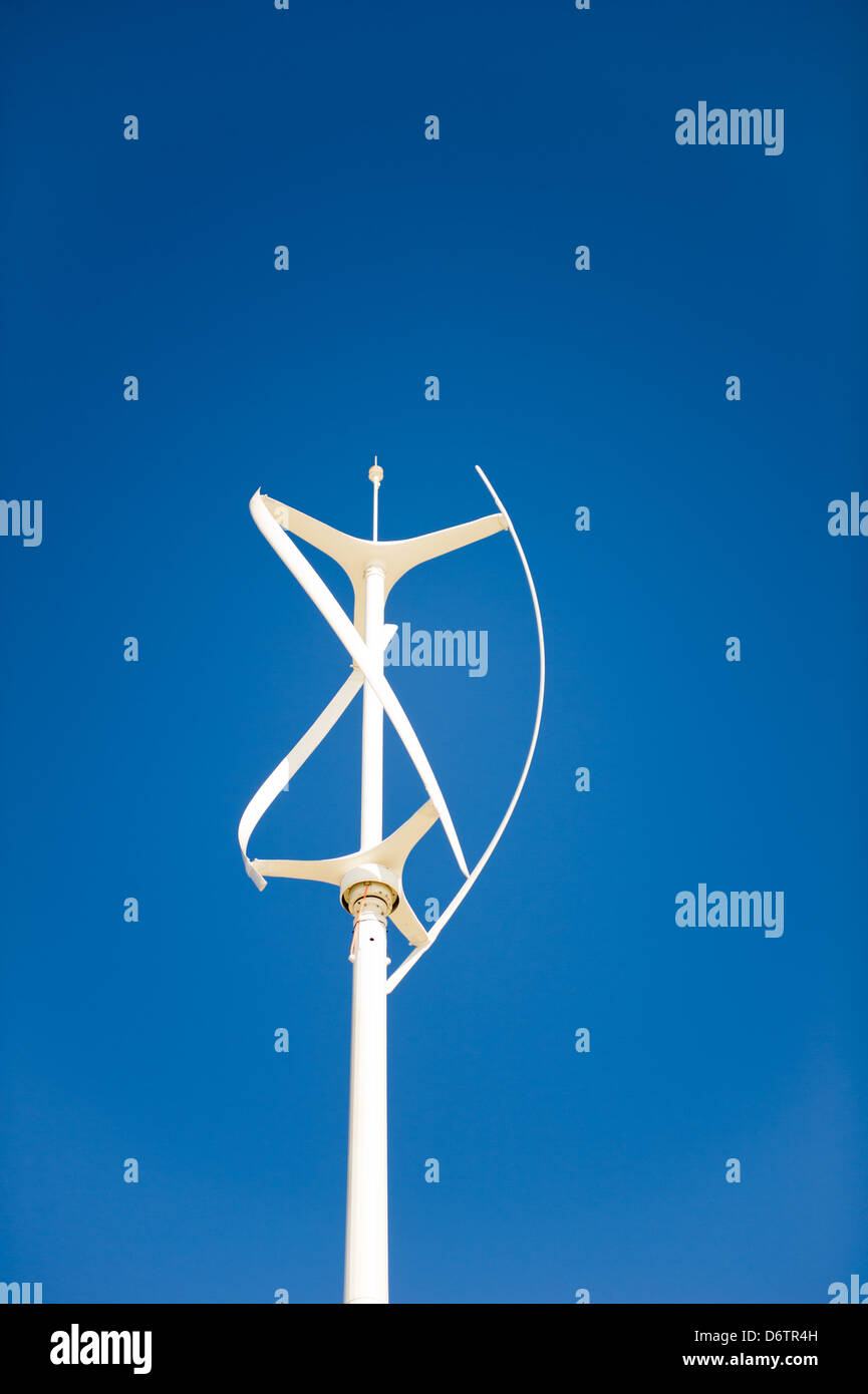 Vertical axis wind turbine Stock Photo - Alamy