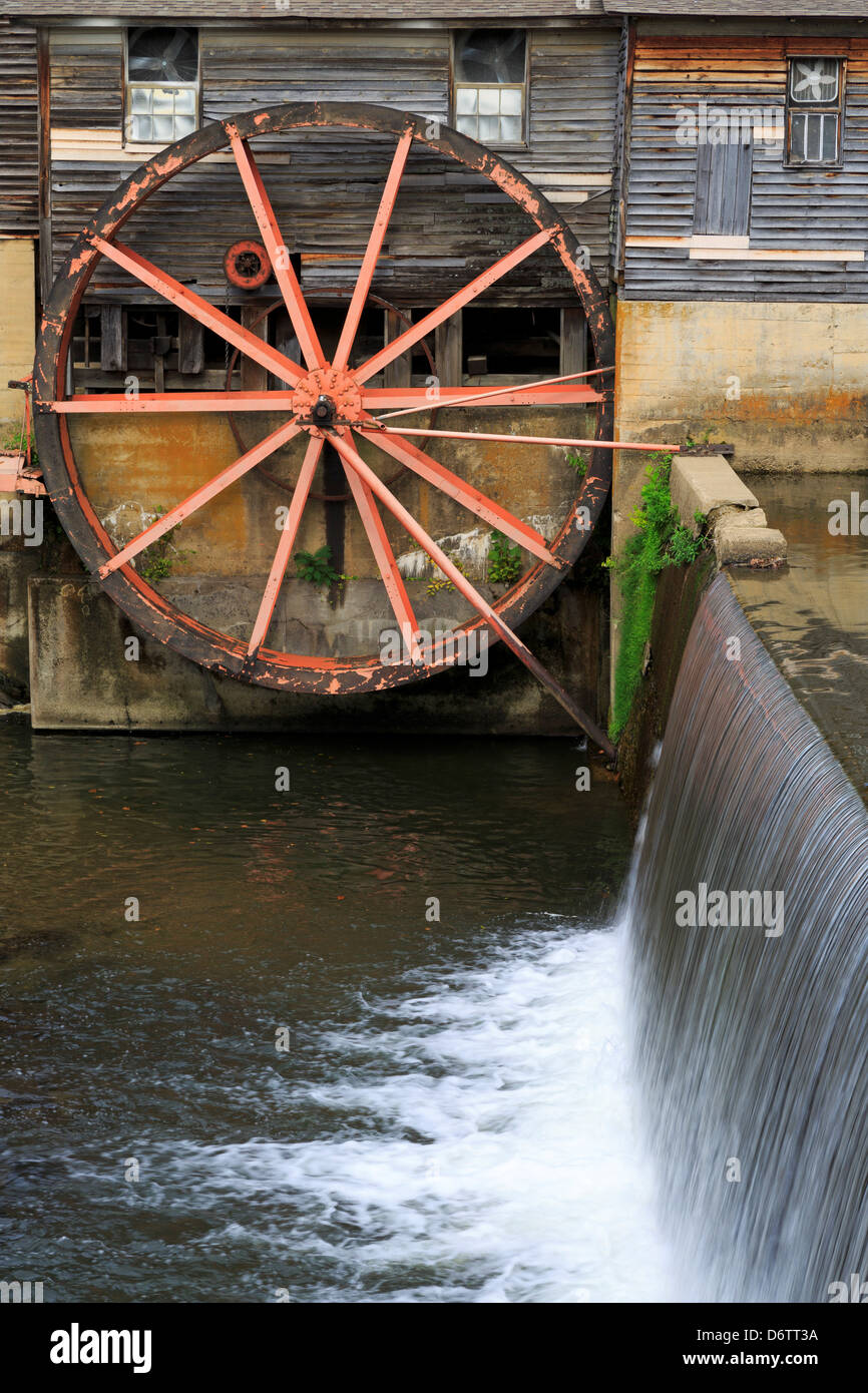 Old Mill in Pigeon Forge,Knoxville,Tennessee,USA Stock Photo - Alamy