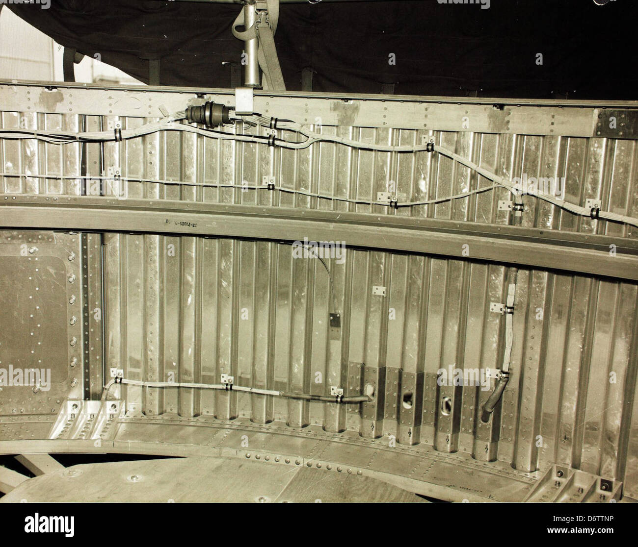 A photograph documenting Convair/General Dynamics' plant operations and ...